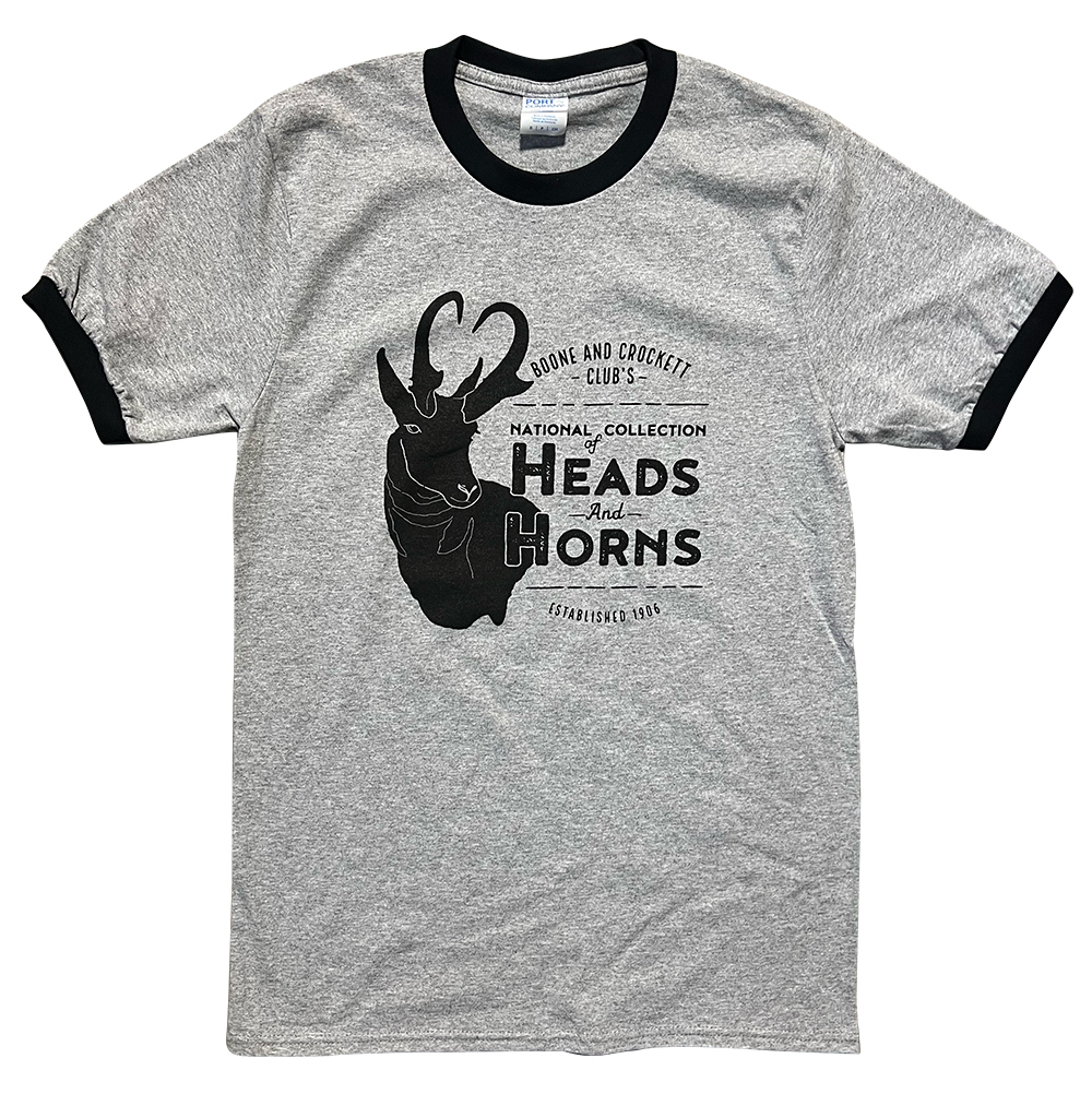 National Collection of Heads and Horns T-Shirt - Gallo Pronghorn ...